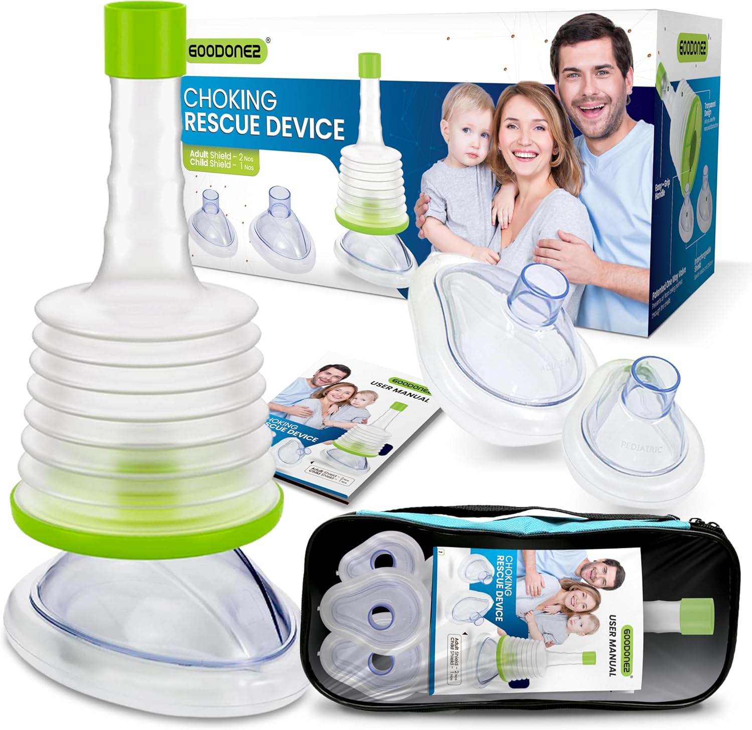 Anti Choking Device, Portable Airway Suction Device for Kids and Adult ...